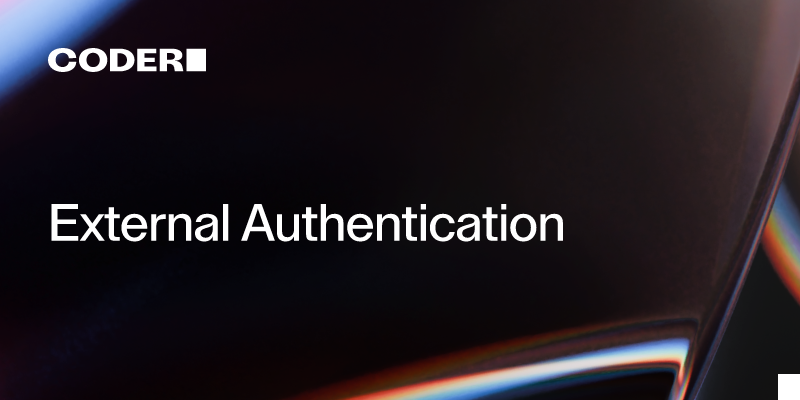 External Auth for Git Providers | Coder Docs